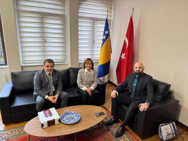 Isaak visited BiH Embassy in Turkey - BosniaToday.ba