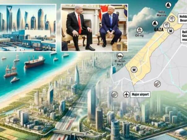 Netanyahu's plan for Gaza 2035: skyscrapers, greenery and displaced ...