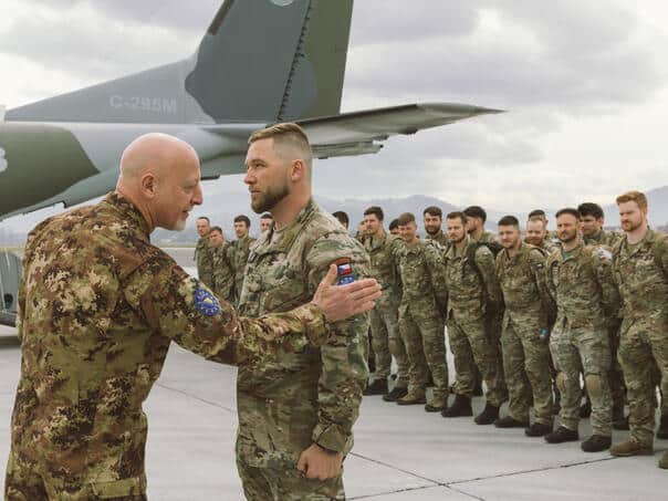 EUFOR: Soldiers from the Czech reserve arrived in Sarajevo - BosniaToday.ba