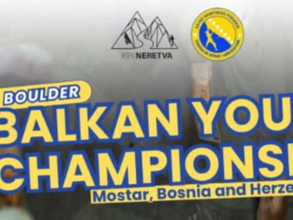 Mostar hosts the Balkan Championship in Sports Climbing for the first ...