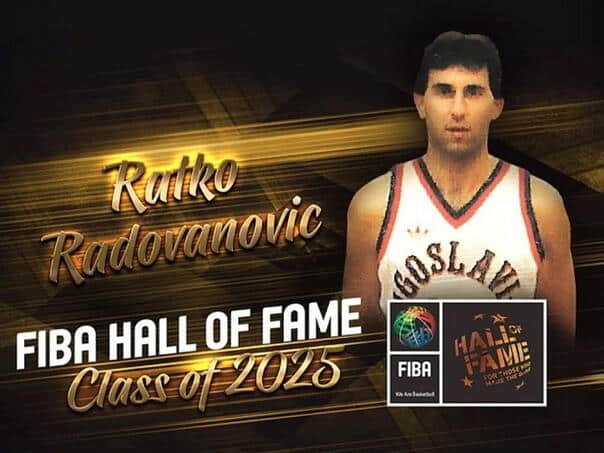 Legendary basketball player Bosnia Ratko Radovanović received in FIBA ...