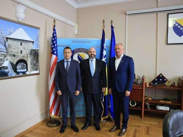 Helez received a high US official of David Baker to an official visit ...
