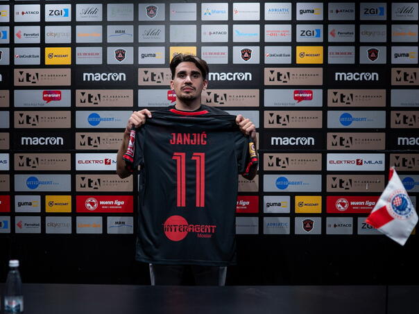 Nikola Janjić New player HŠK Zrinjski Mostar - BosniaToday.ba