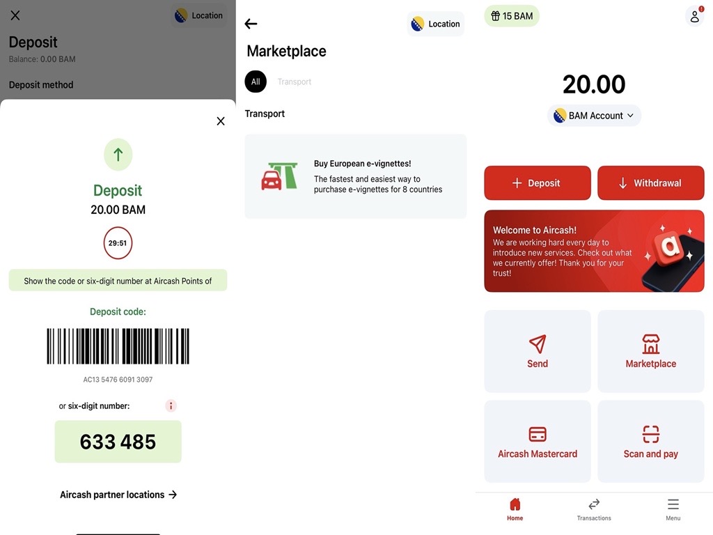 AirCash launched digital payments in BiH in cooperation with Penny Plus ...