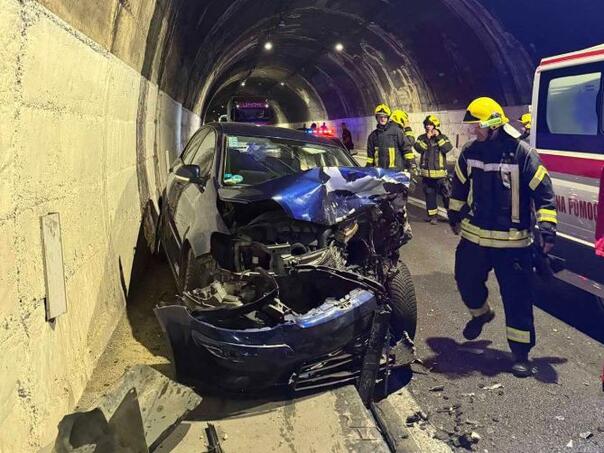 Stravi scenes from the Salakovac tunnel: Heavy traffic accident, more ...