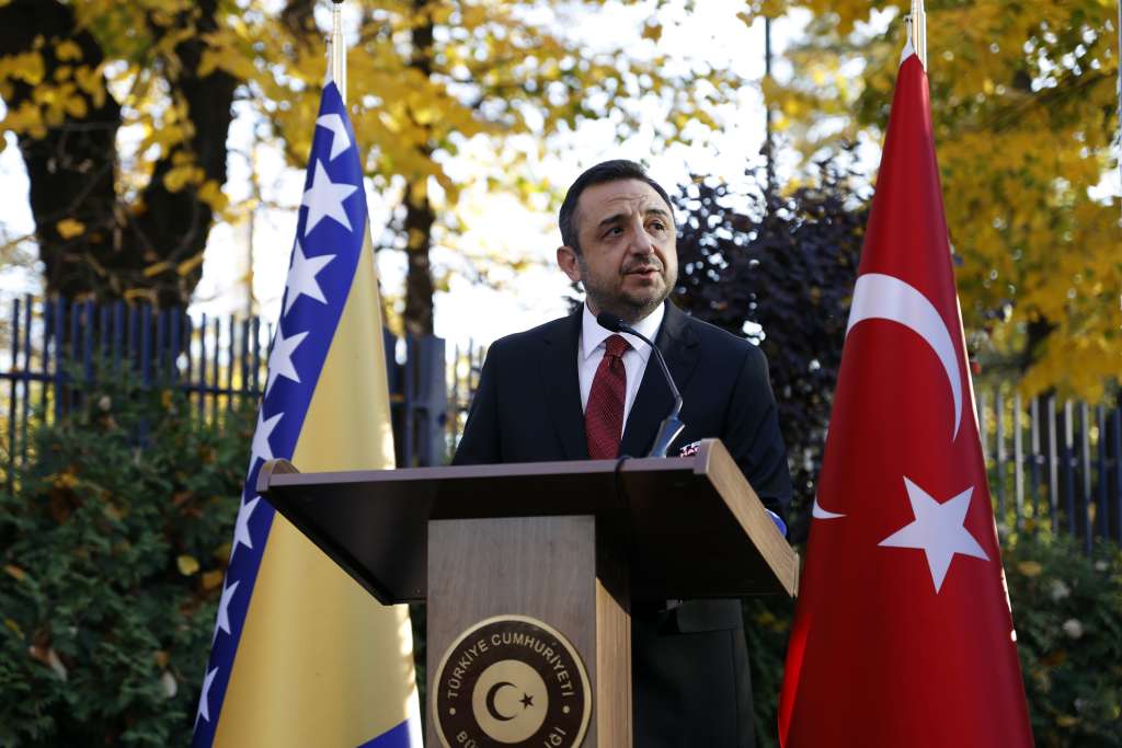 Ceremony in Sarajevo: The 102nd anniversary of the Republic of Turkey ...