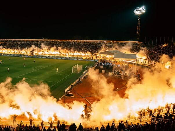 Chaos in Belgrade: Grobbers cut off the match at 80. Birthday Partizan ...