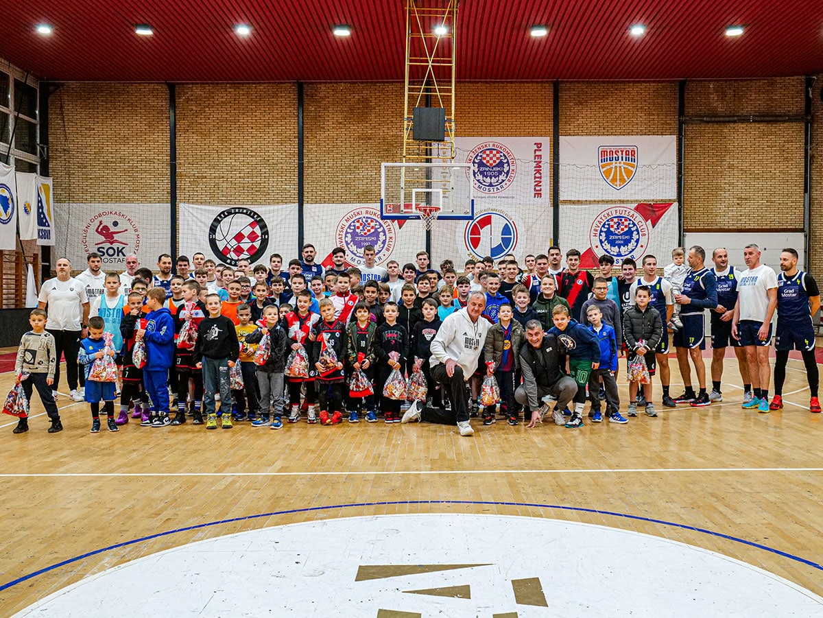 Christmas basketball magic in Bijeli Brijeg brought together the entire ...